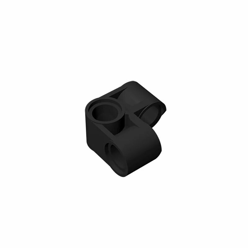 Черный крепеж Technic 2x2