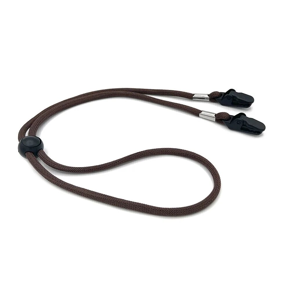 Эластичный шнур для шляпы 40 см, полиэстер coffee