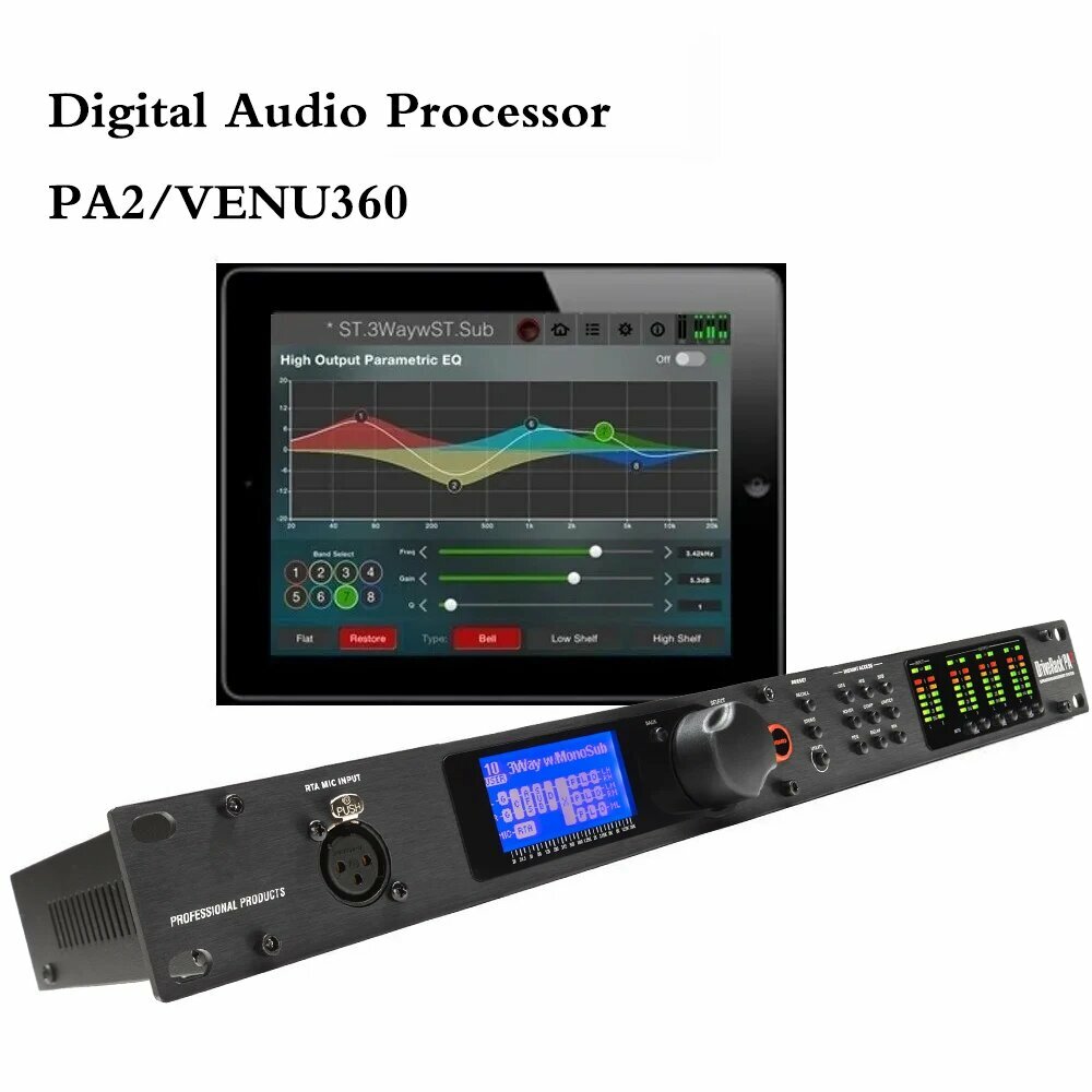 Цифровой аудиопроцессор PA2/VENU360 Red