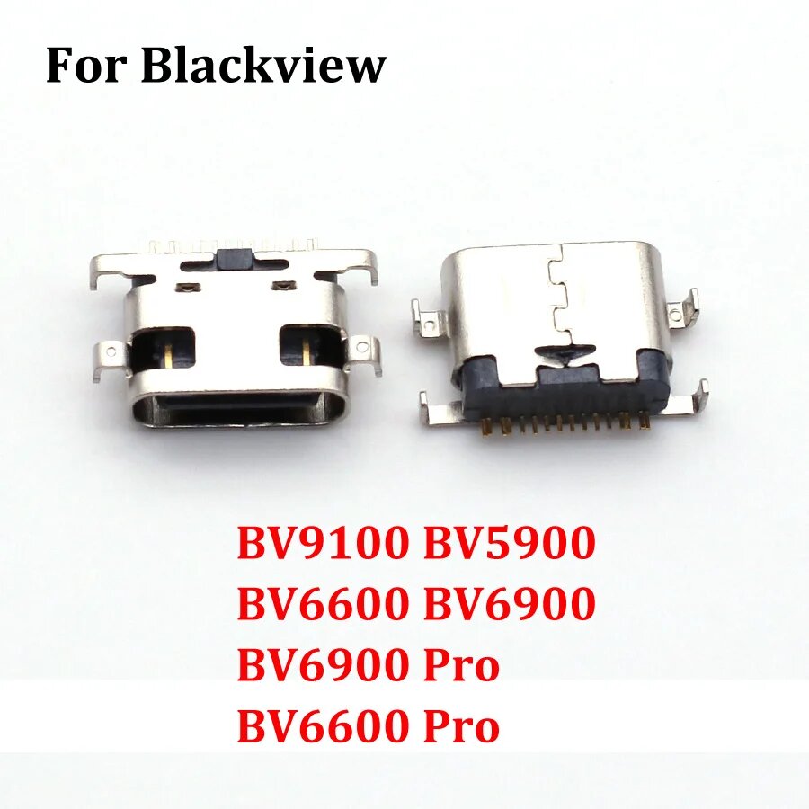 2-10 шт. разъемы для зарядки Type-C для Blackview BV5900 BV6600 Pro BV6900 Pro BV9100, запасные части для ремонта телефонов