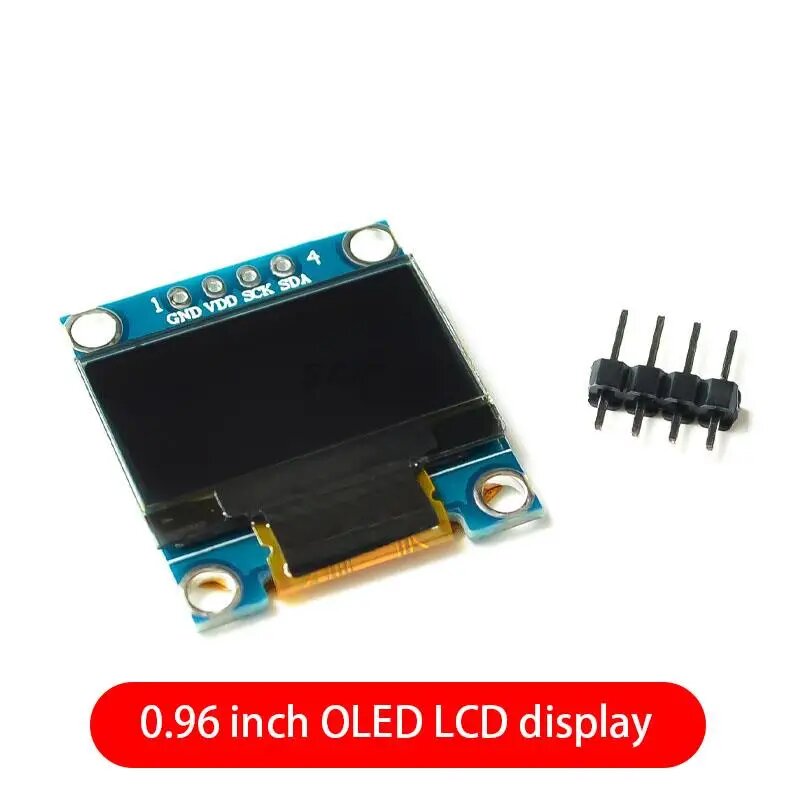 0.96" OLED LCD дисплей 128x64, Yellow and blue