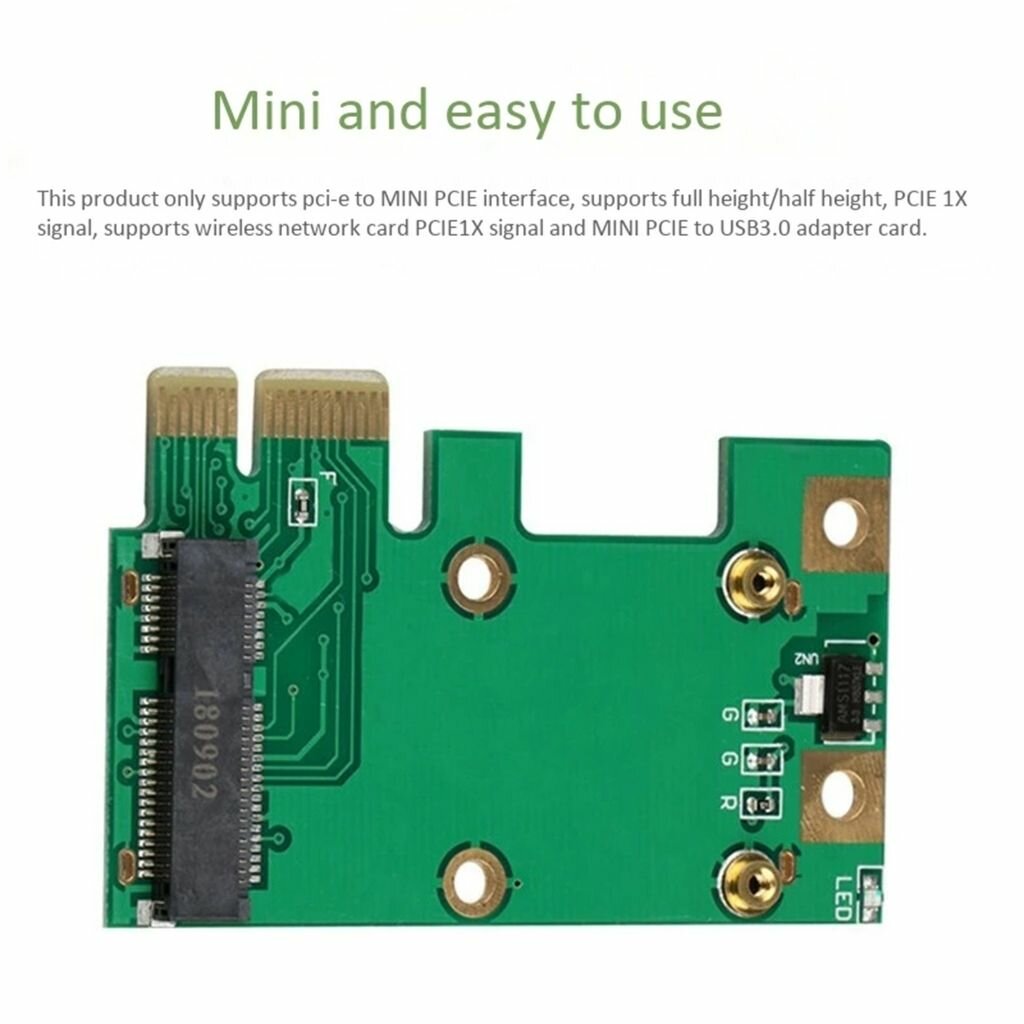 Расширение PCIE-адаптера Riser PCI-Express Card Mini PCI-E на USB 3.0