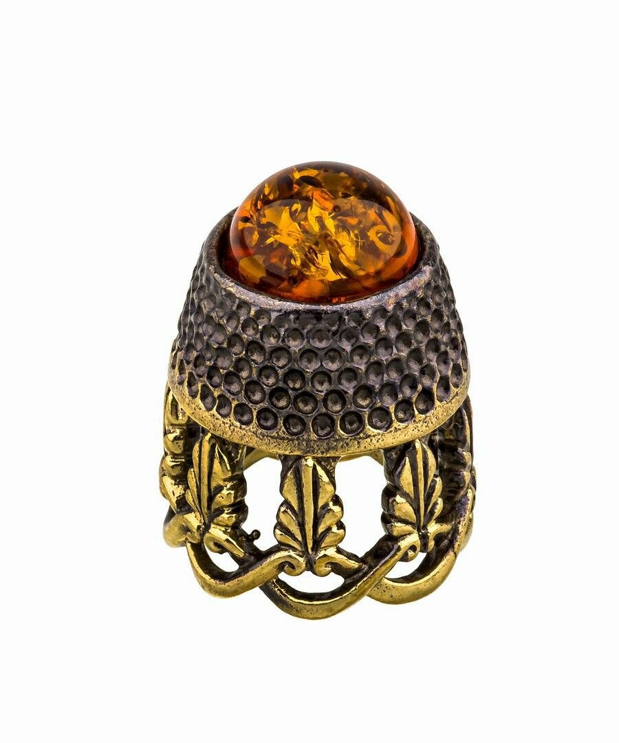 Наперсток Ажурный с кабошоном 714