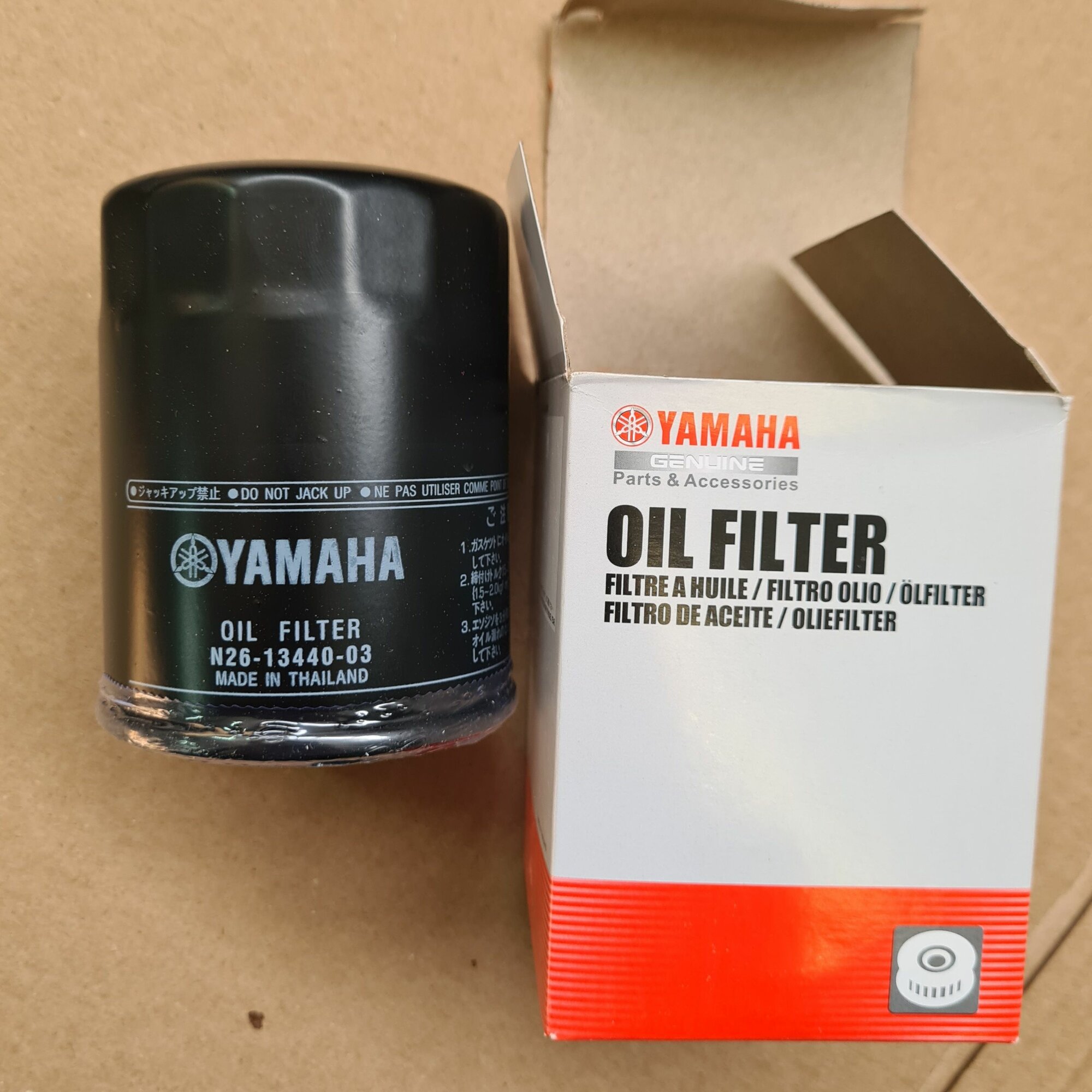 Фильтр масляный Yamaha N26-13440-03-00 YMC (N26134400300)