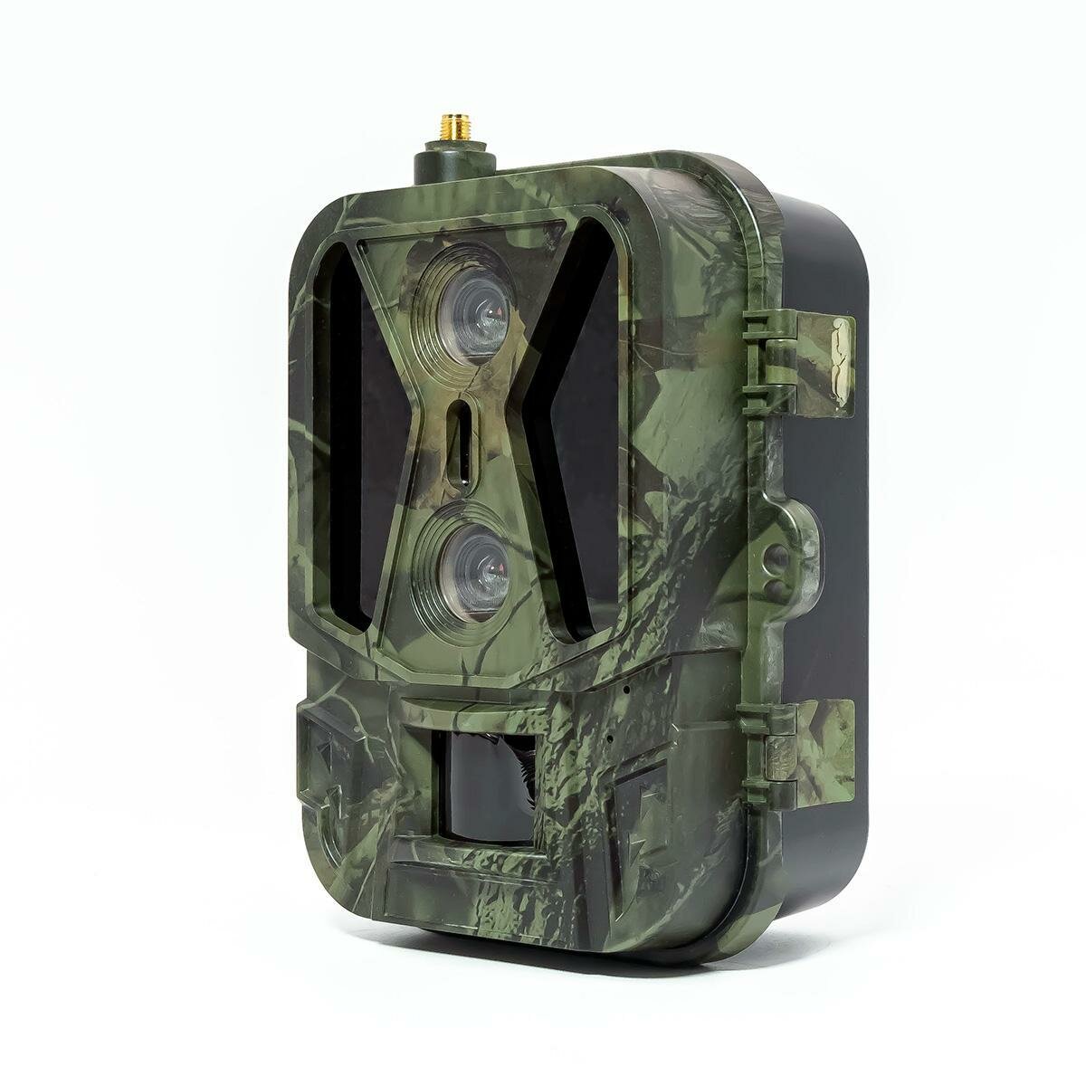 Уличная 4К/4G фотоловушка с двойной камерой Филин 950-Ultra-Li (HC) (ИК) (M57503UL) с аккумулятором 8000mAh. 4К/4G(LTE), экран 2.4", облако, e-