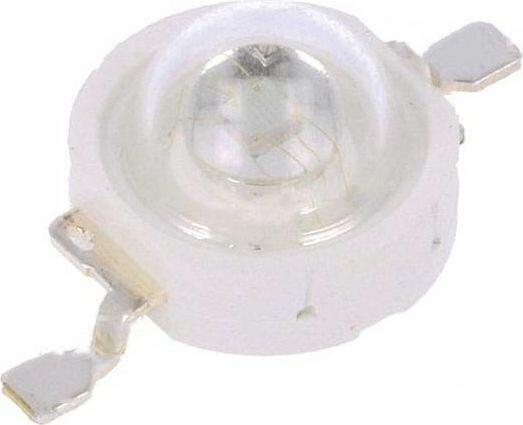 Светодиод PROLIGHT PM2E-1LBE LED мощный голубой 130 град. 350мА 455-475нм Pмакс: 1Вт Proeon 1шт