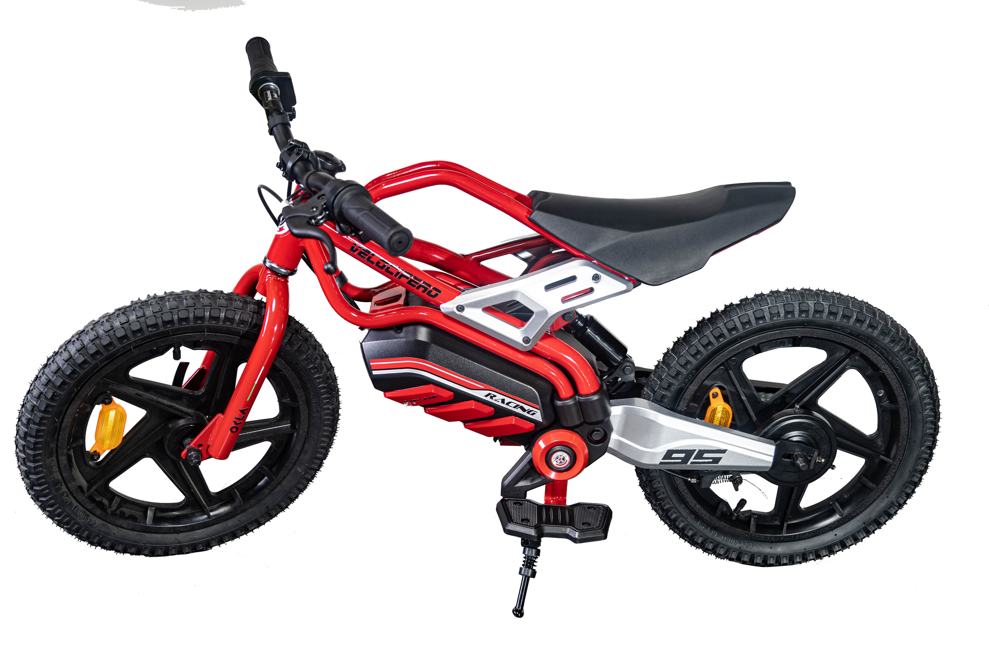 Электромотоцикл (электробеговел) детский Velocifero BABY JUMP Красный