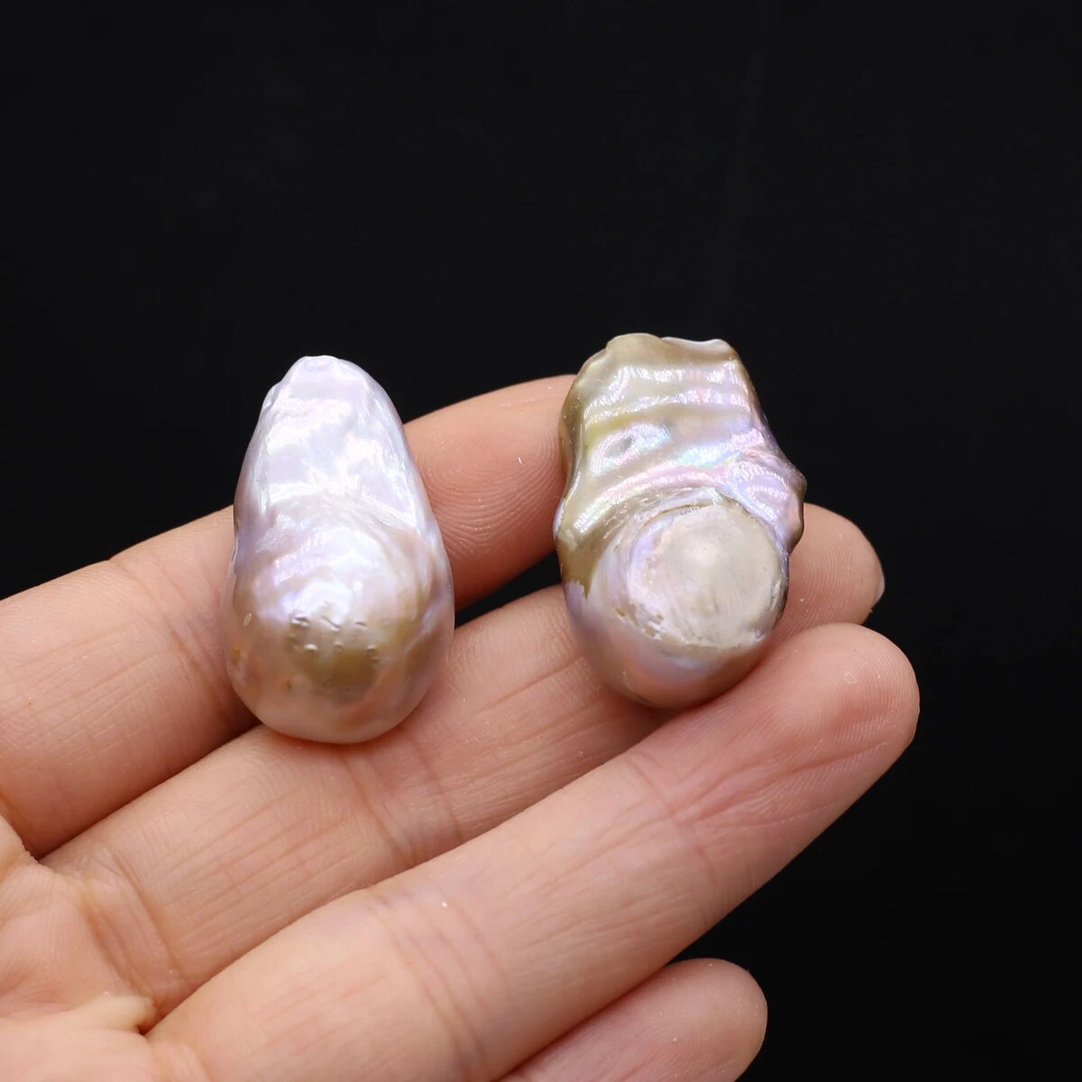 Натуральный жемчуг барокко 18x30 мм