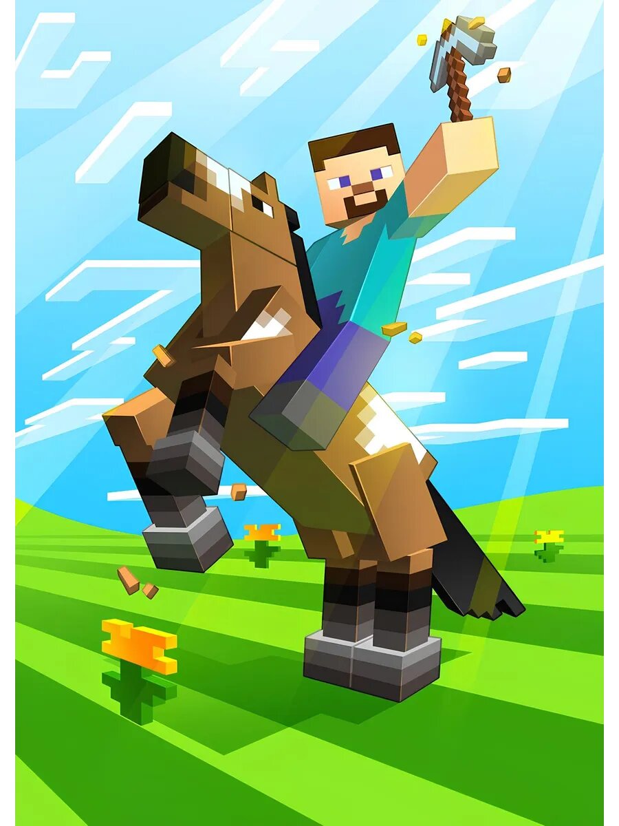 Minecraft Ps4 Ps5 с русскими субтитрами и интерфейсом, цифровая версия — фото 1