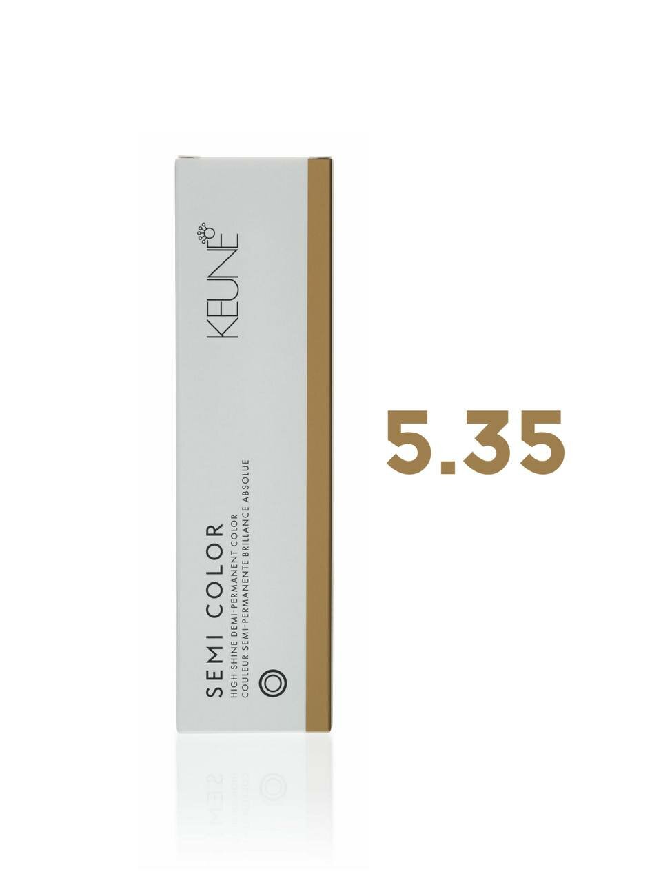 Keune Semi Color 5.35 - Полуперманентная краска для волос светлый шоколадный шатен 60 мл