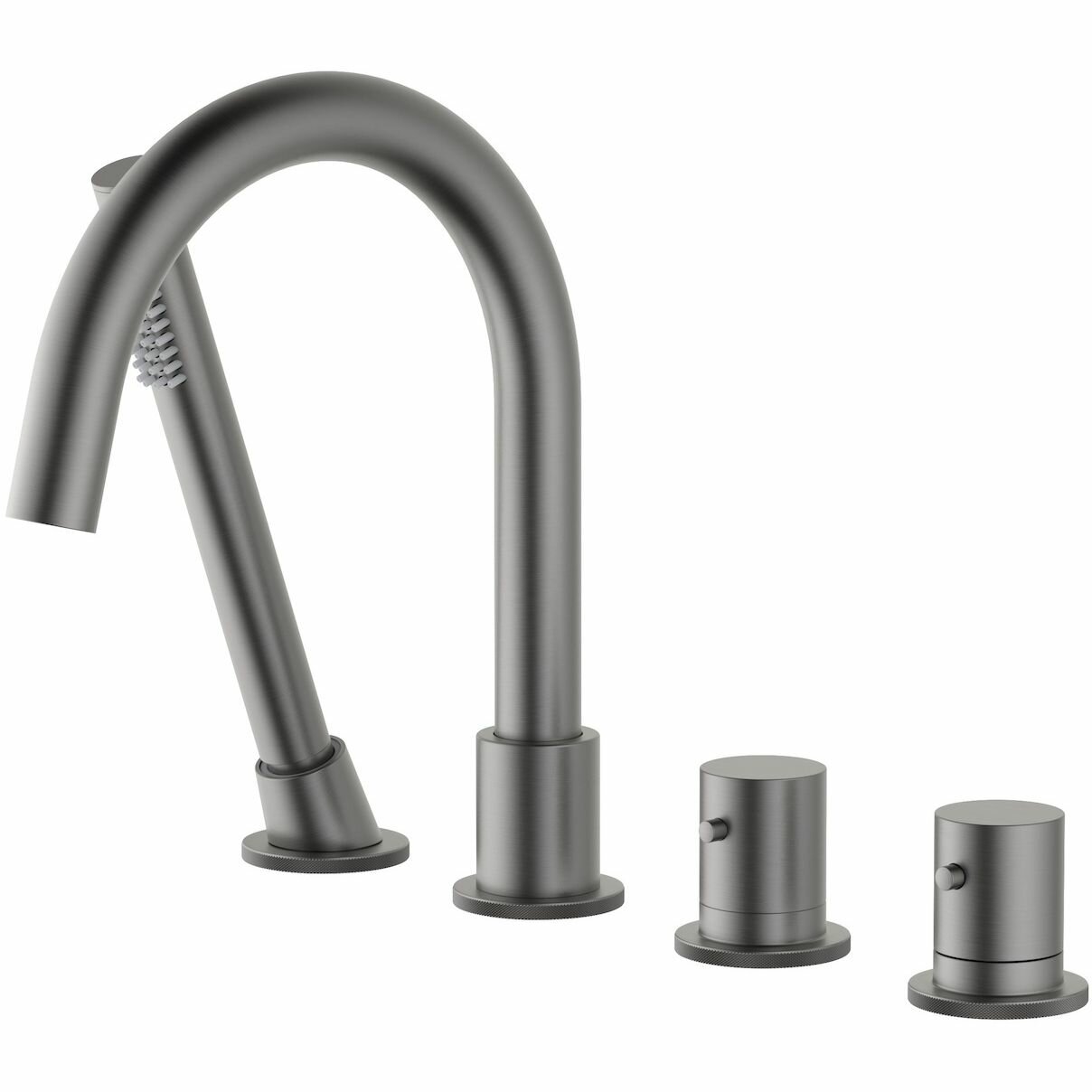 Смеситель на борт ванны с термостатом Timo (Тимо) Saona, черное золото, 2330/18Y