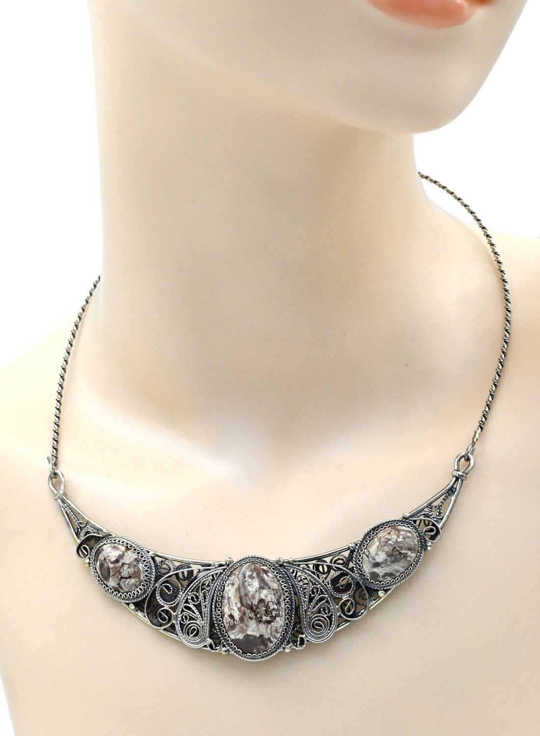 Колье Радуга Камня