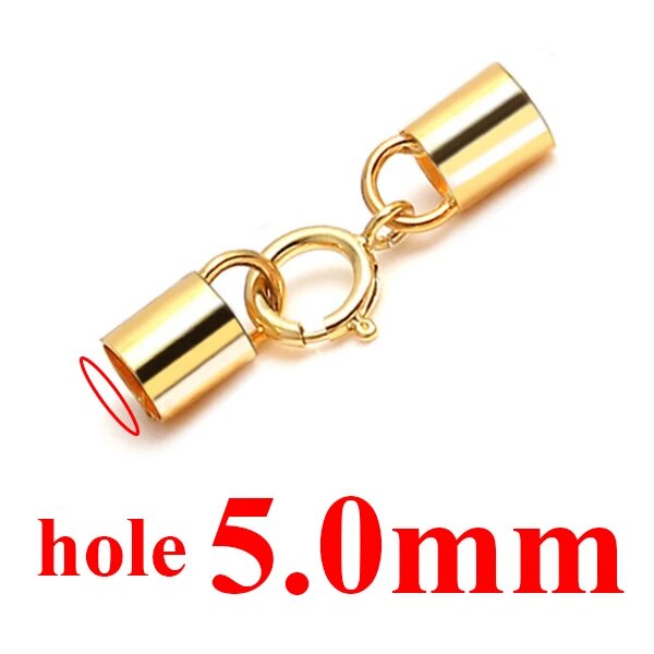 Серебряные карабины для кожаного шнура OIMG