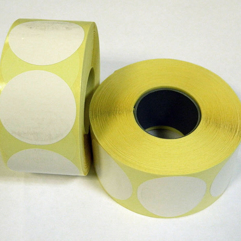 Термоэтикетки 35х35 ЭКО (в рулоне 1000 шт) (коробка 54 рулонов) форма круглая, d-35 мм мм для DataMatrix в Честный знак