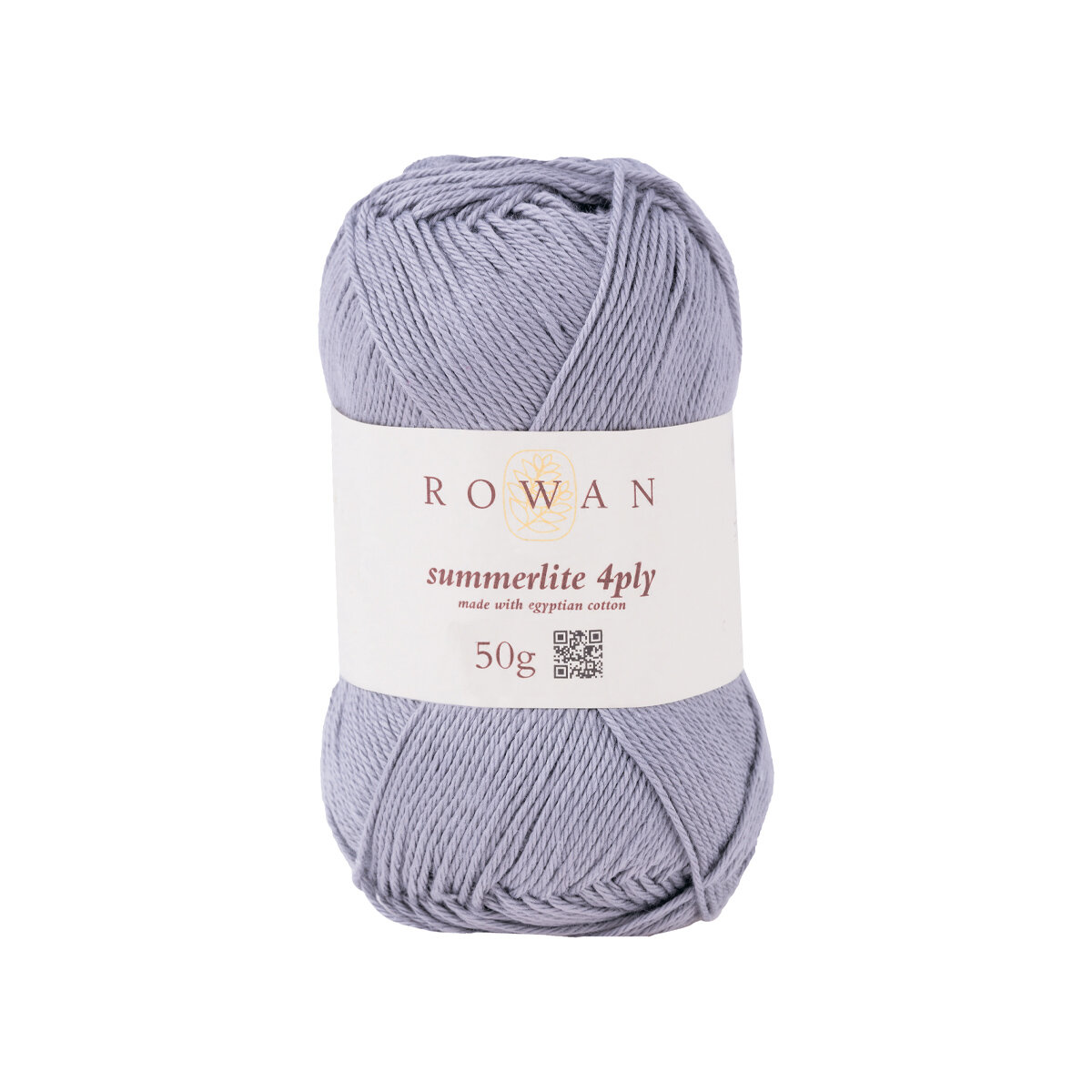 Summerlite 4ply /Саммерлайт 4-х ниточная/ 100% хлопок, пряжа Rowan, 9802179 (422, still grey, серый)