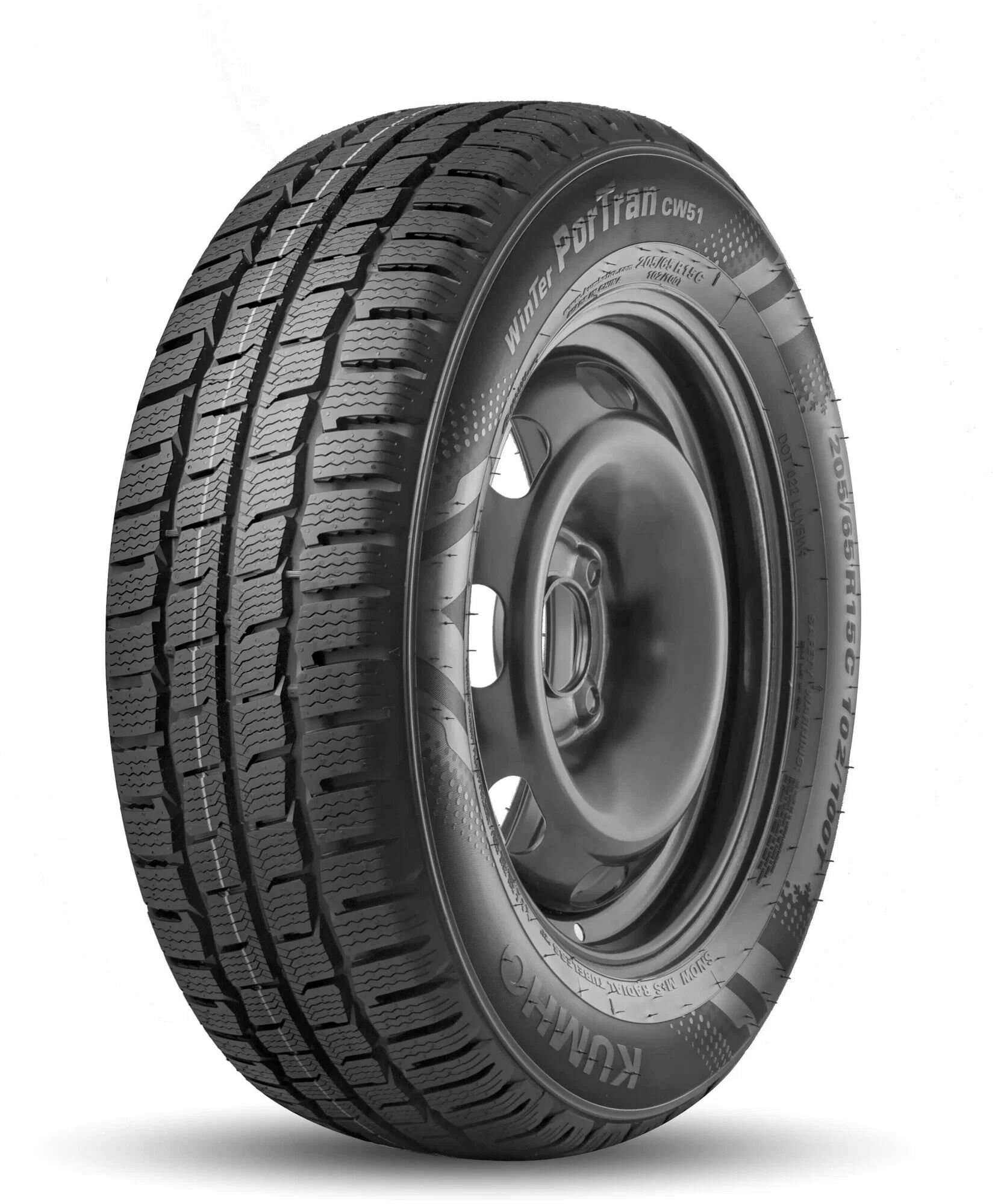 Шины зимние Kumho Winter PorTran CW51 195/70 R15 104/102R