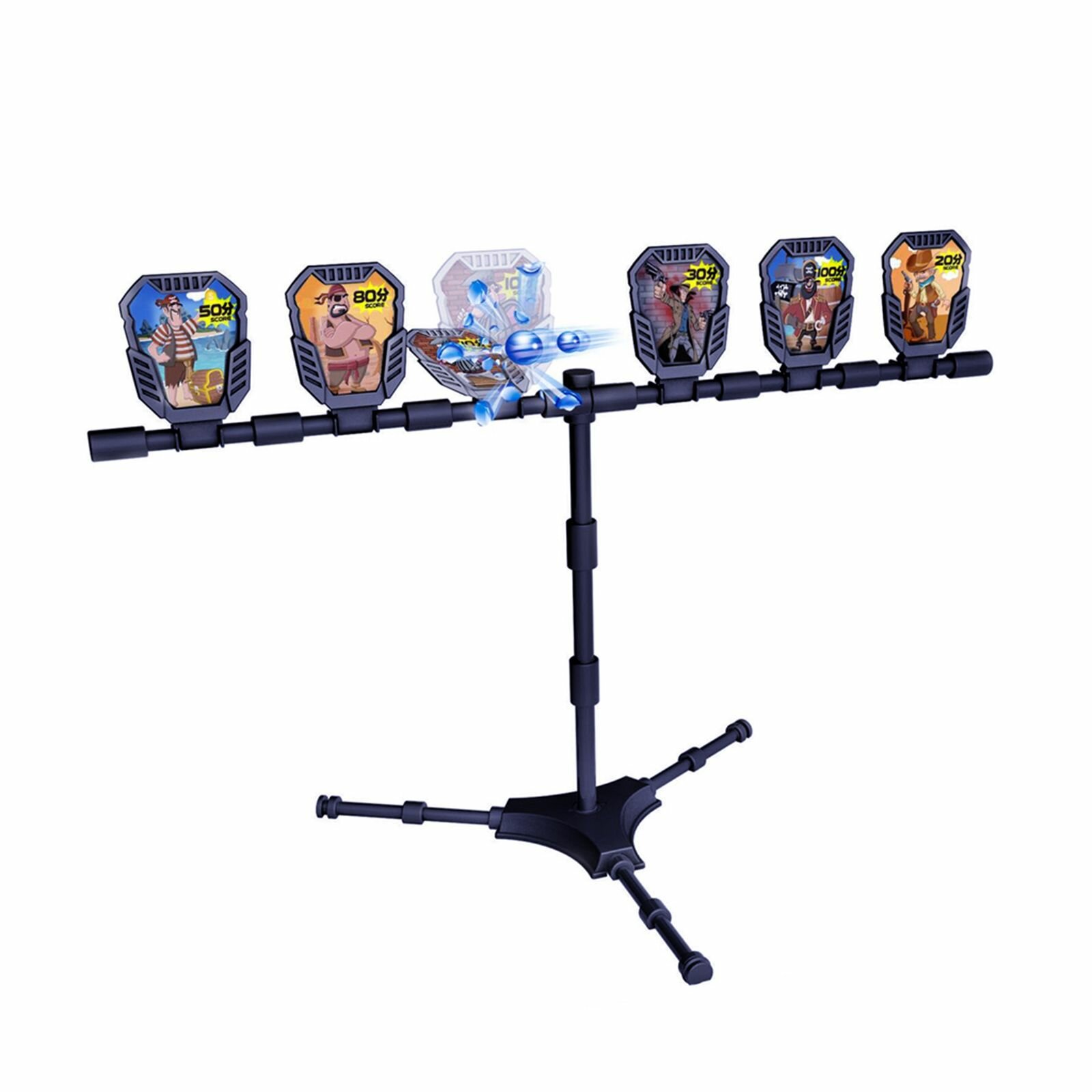 Т-образная доска для игры в дартс с индикатором очков, Пенопластовый бластер стрельбы, принадлежности вечеринок