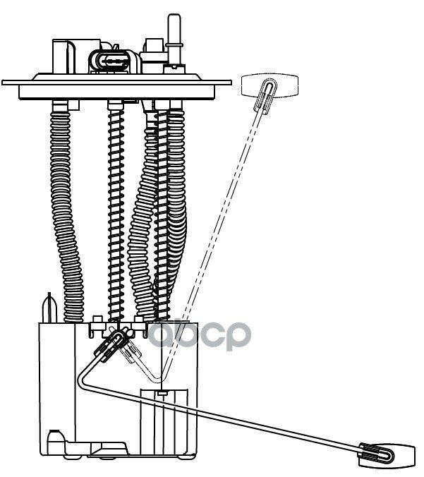 Модуль топливозаборника для а/м ГАЗ ГАЗель Next с дв. Cummins 2.8D ЕВРО-4 (с подогрев.) STARTVOLT арт. SFM0364