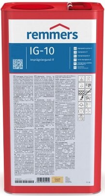 Грунт-Пропитка Remmers IG-10 5л Бесцветная для Защиты Древесины от Гнили, Синевы, Насекомых и Термитов.
