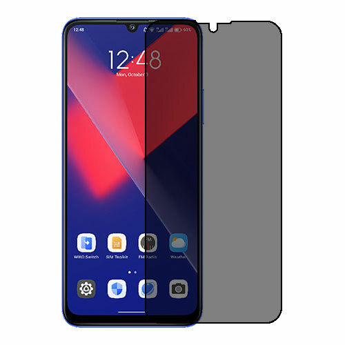 Скрин Мобайл защитный экран для Wiko 10 из нано стекло 9H приватное