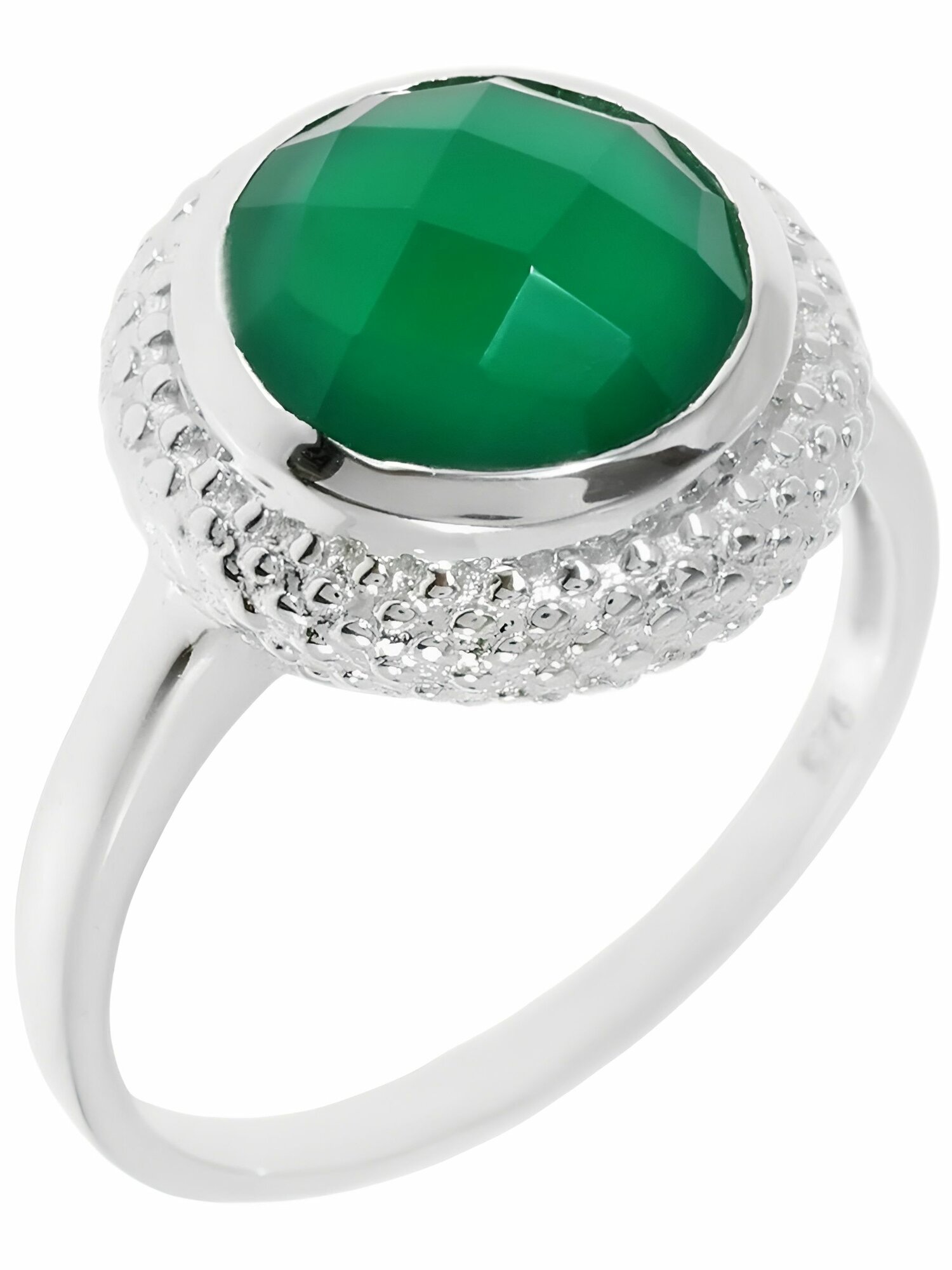 Кольцо тонкое, серебро, 925 проба, родирование