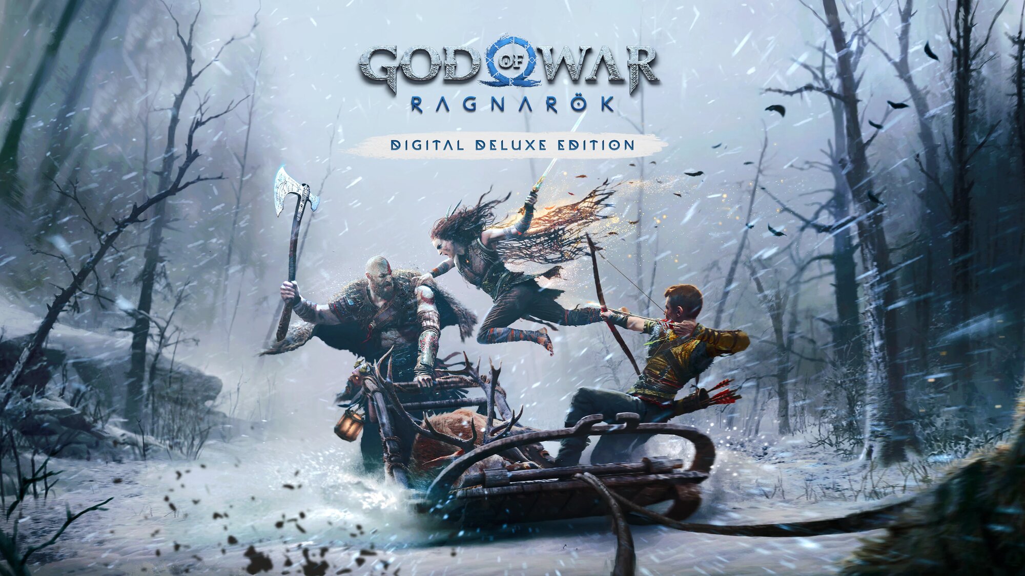 God of War Ragnarök Digital Deluxe Edition для Sony PlayStation | PS4 и PS5 на русском языке | Игра навсегда | Быстрая доставка (Турция)