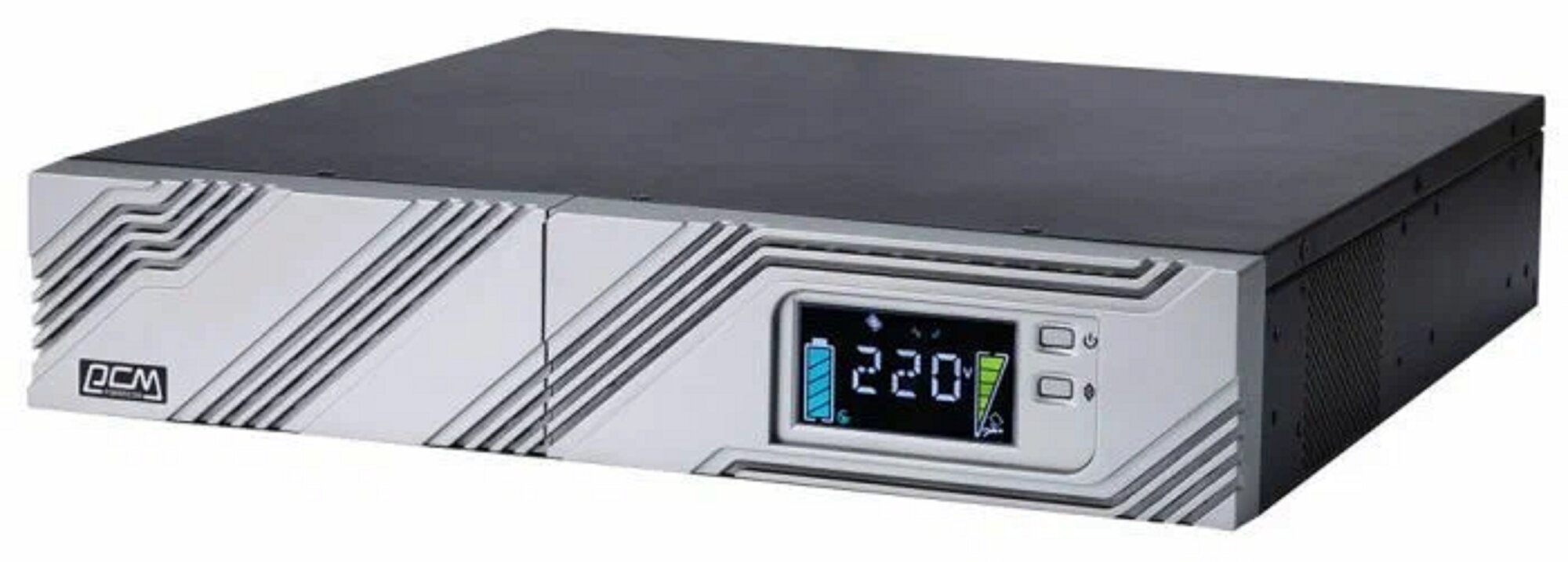 ИБП Источник бесперебойного питания Powercom SRT-3000A LCD, line-interactive, 3000 ВA/ 2700 Вт
