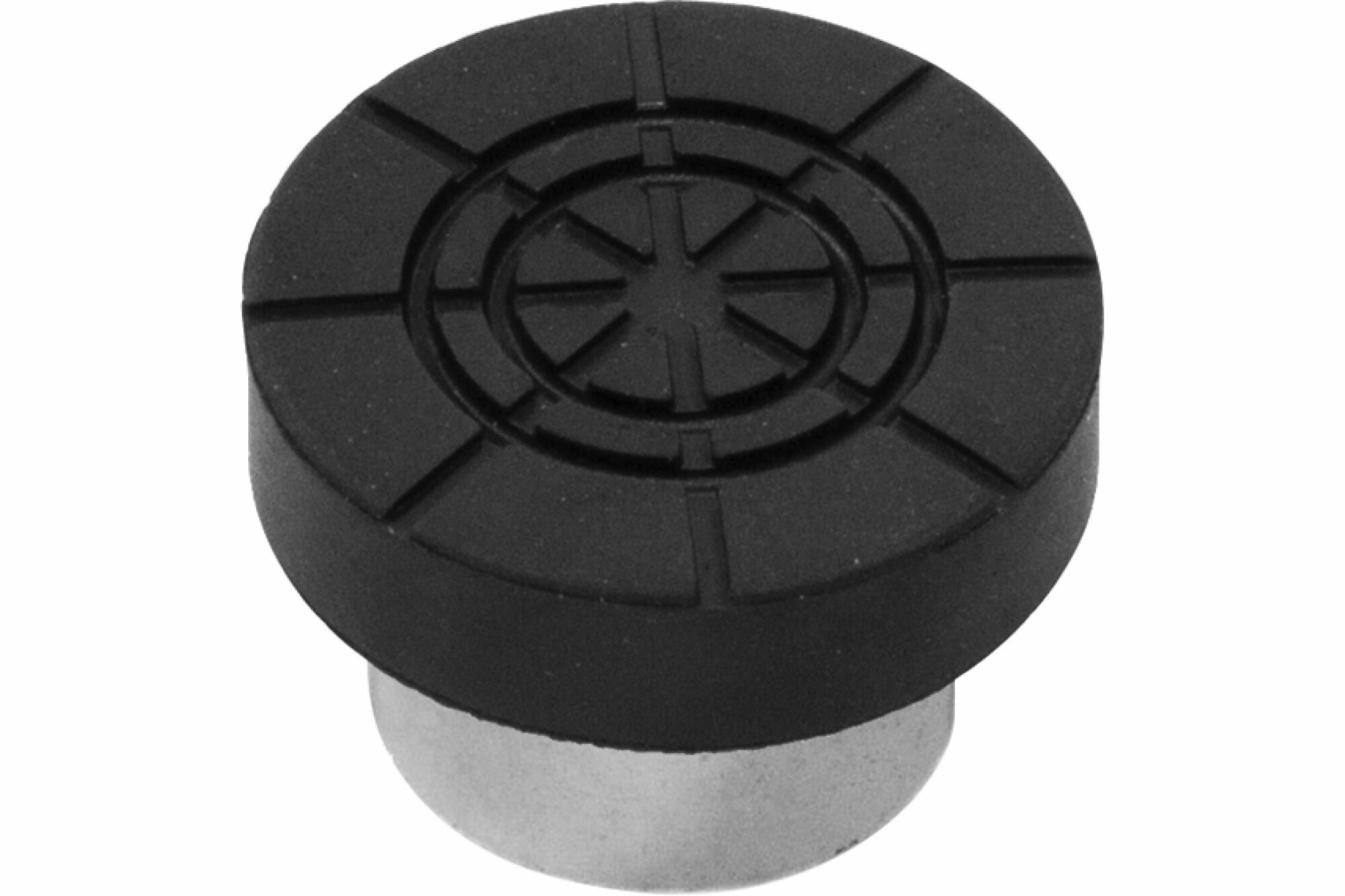 Адаптер бутылочного домкрата с резиновой накладкой для штока D-23мм Ombra OHT1056A23