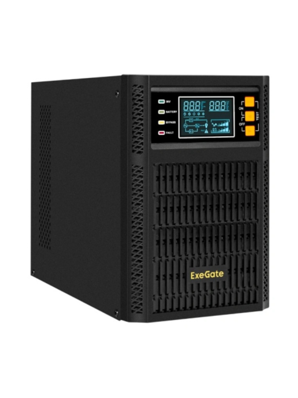 ИБП Источник бесперебойного питания Exegate PowerExpert TL-2000. LCD. AVR.3SH. USB. RS232. SNMP 2000 Вт, On-line