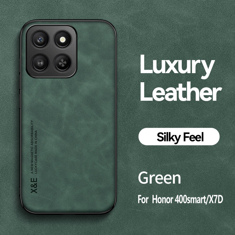 Чехол Для Honor X7d (Хонор Х7d) / Honor 400 smart, soft touch, чехол-кардиомонитор, искусственная кожа, поликарбонат (PC), защита камеры, ударопрочный, усиленные углы, Honor, Honor X7d, Honor 400 smart,