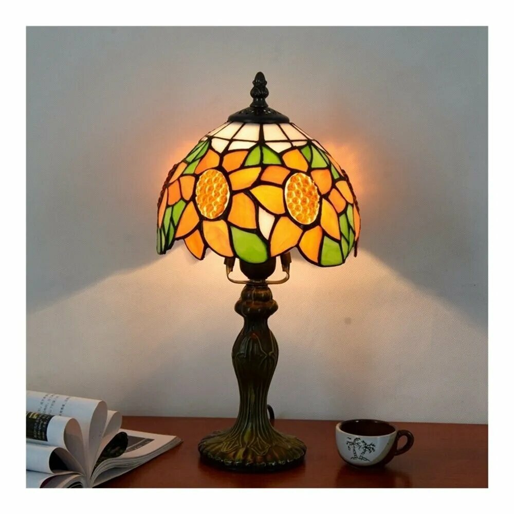 Европейская Тиффани, столовая, спальня, прикроватная настольная лампа