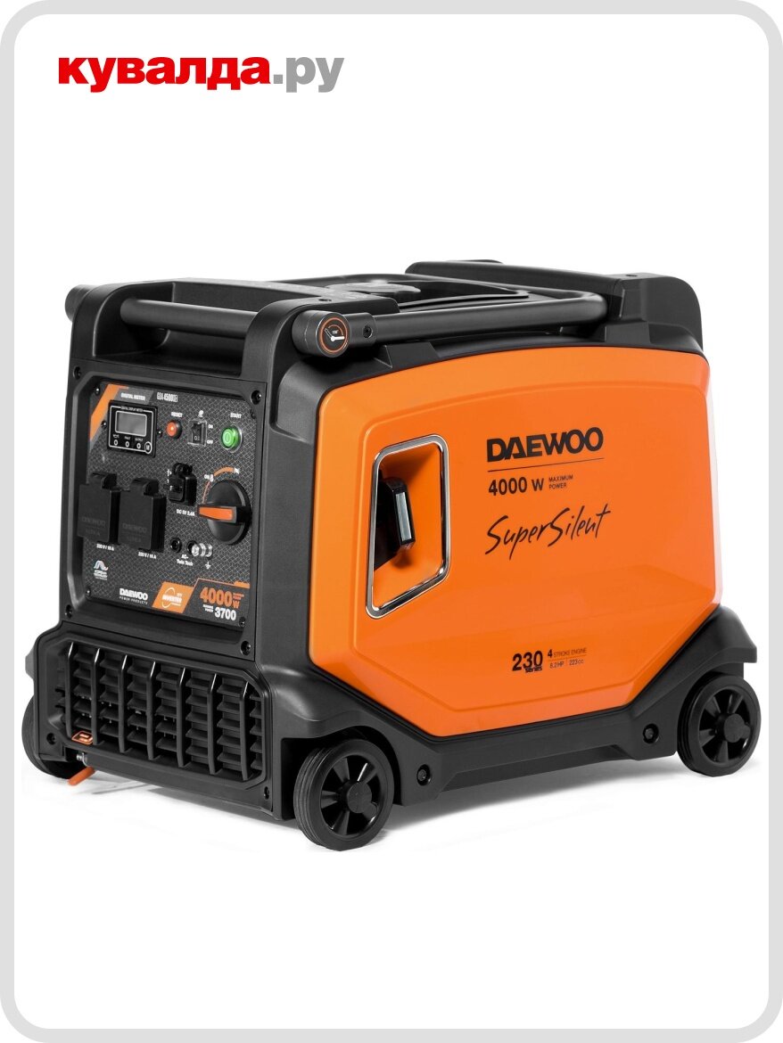 Генератор бензиновый DAEWOO GDA 4500 SEi инверторный