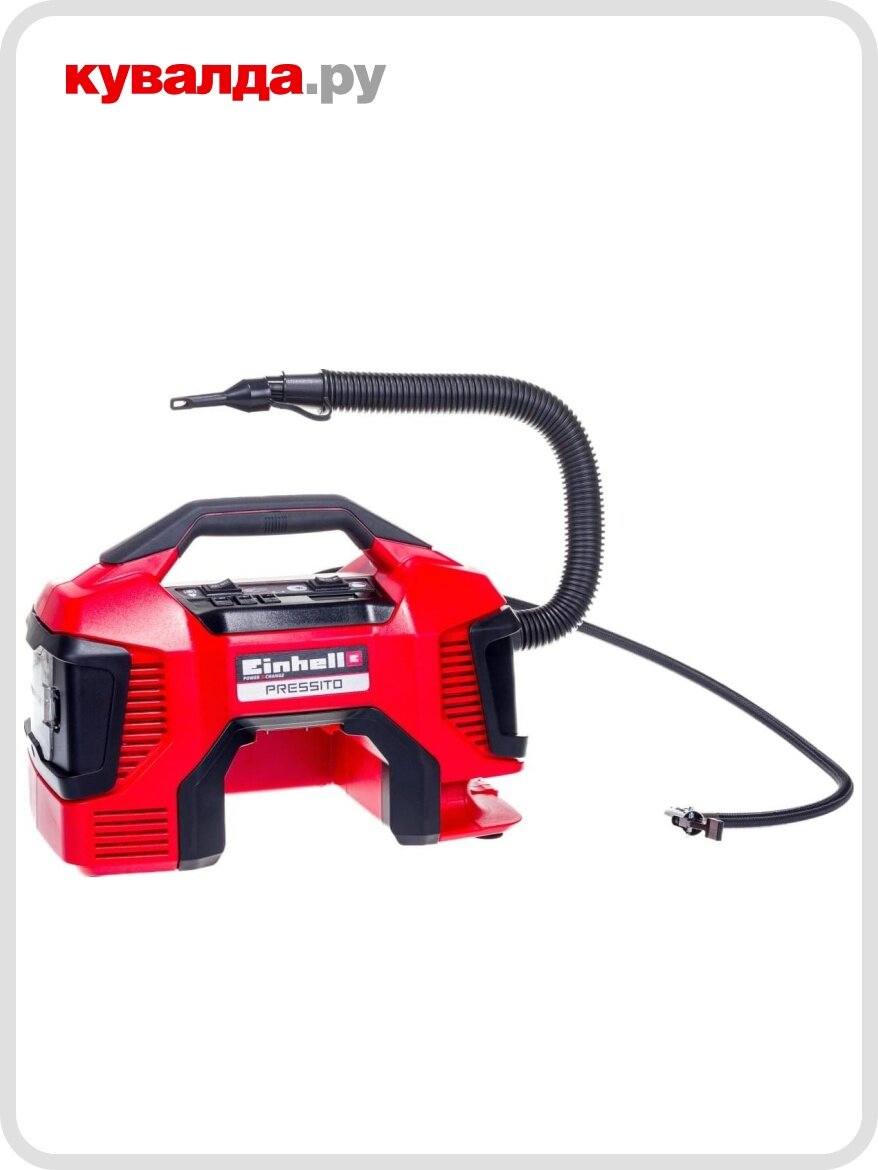 Компрессор автомобильный EINHELL 4020460 аккумуляторный PXC PRESSITO без АКБ и ЗУ
