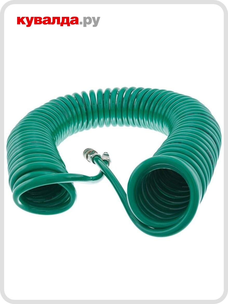 Пневмошланг воздушный HANS 8601-815 с быстросъемом 1/4", 8x12x15 м