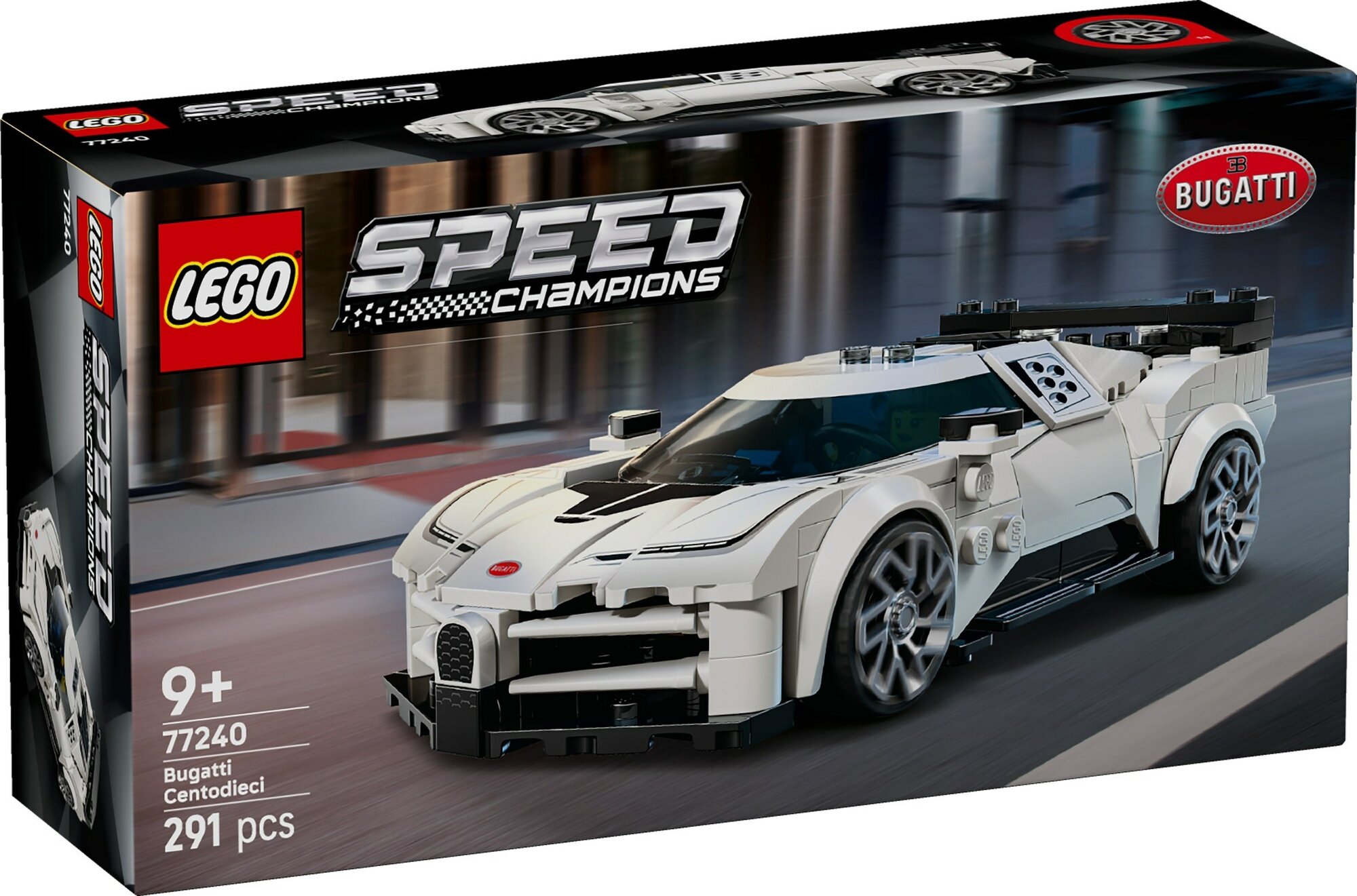 Конструктор LEGO Speed Champions 77240 Bugatti Centodieci, 291 деталь