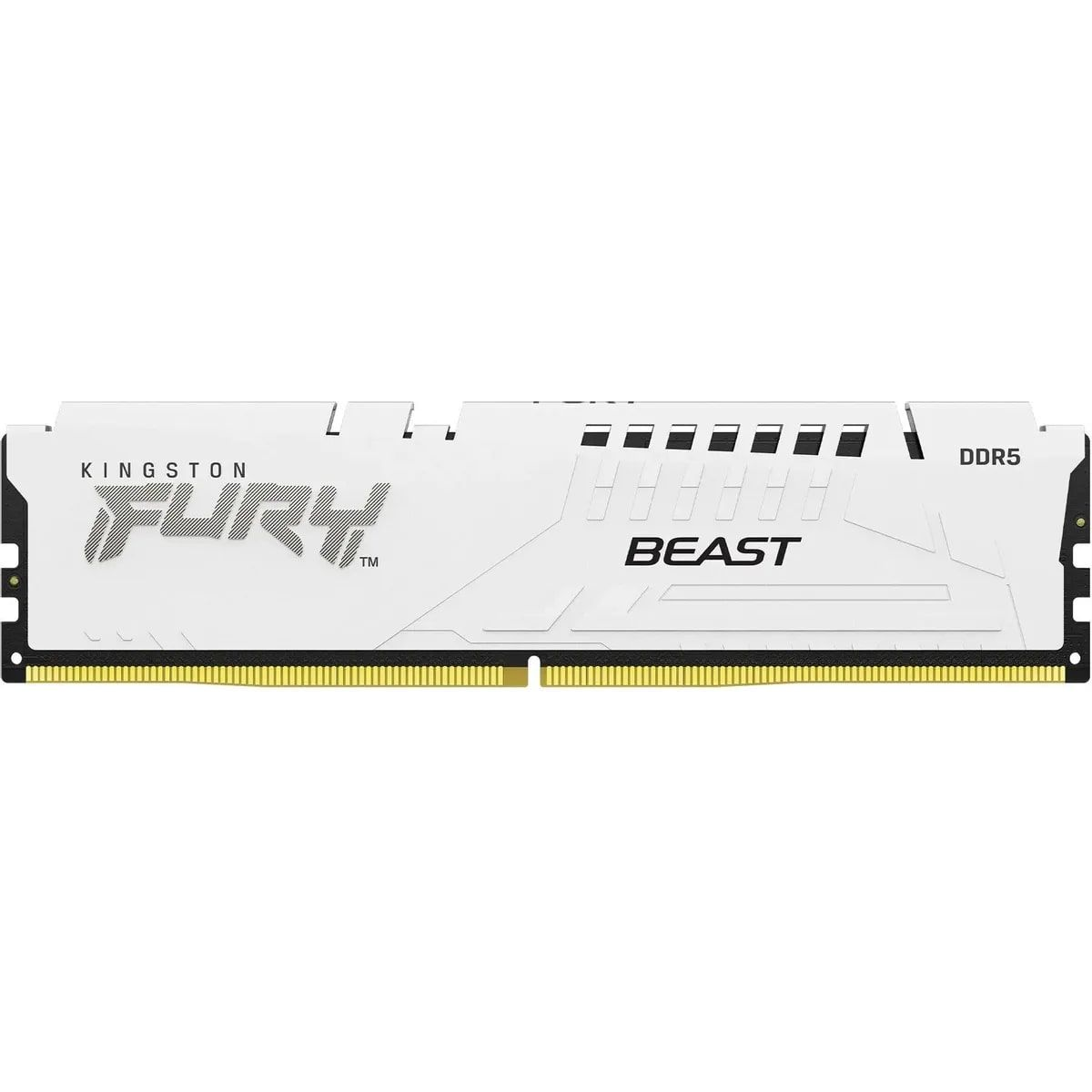 Оперативная память Kingston KF564C32BWE-16, 16GB DDR5 DIMM 6400MT/s, белый