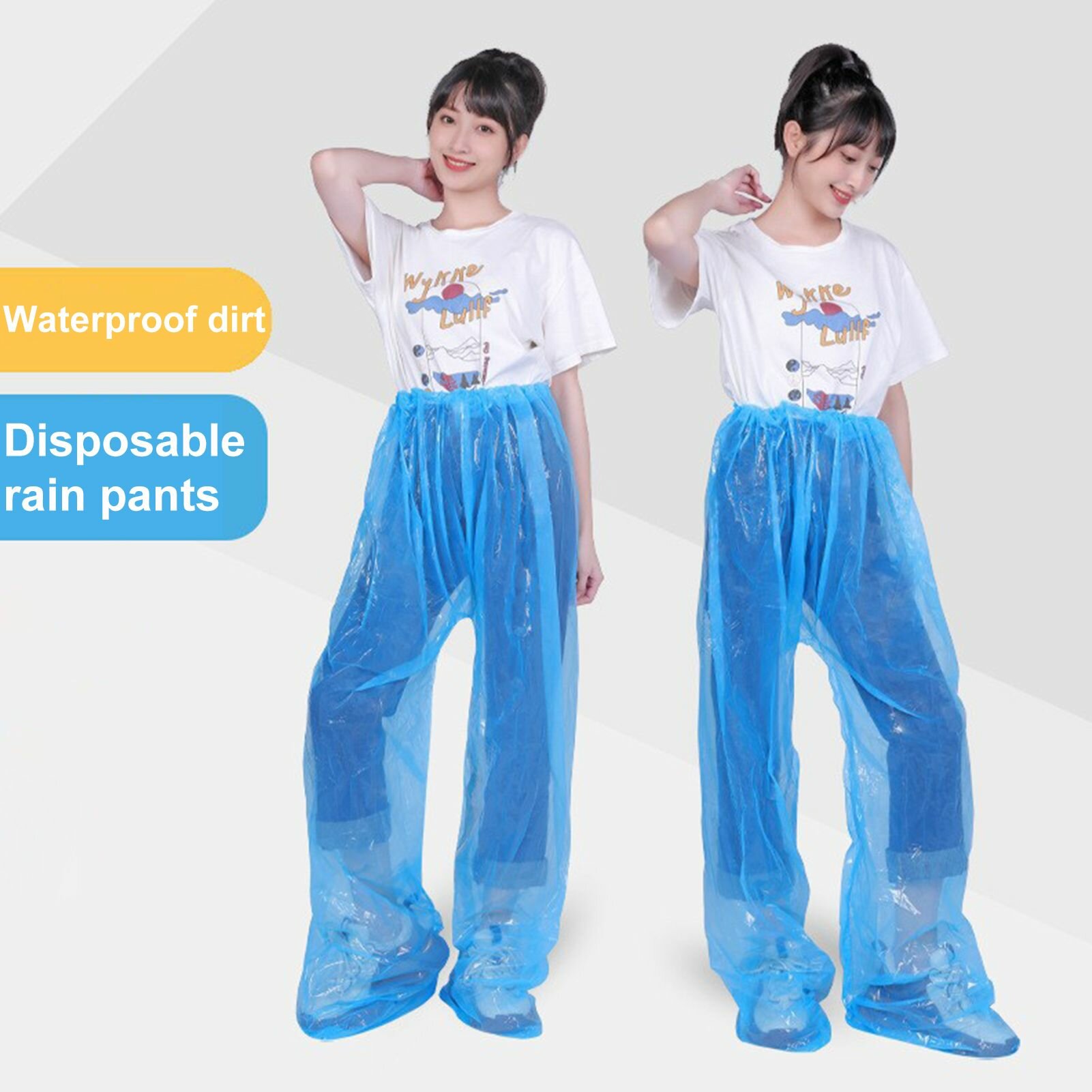 Плащ-дождевик туристический