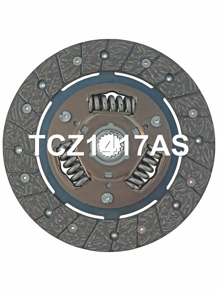 Диск ведомый Krauf TCZ1417AS для NISSAN CHERRY ALMERA DATSUN SUNNY