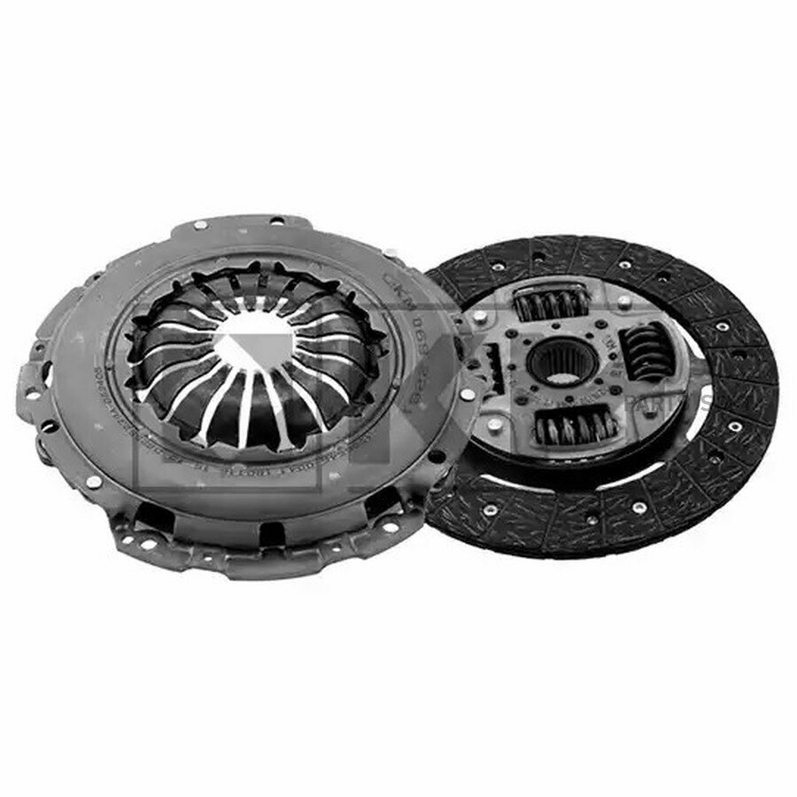 Комплект сцепления без выжимного VW Crafter 30-35 2.5 TDI от официального дистрибьютора, KM AUTO TECHNIK, артикул 0692261