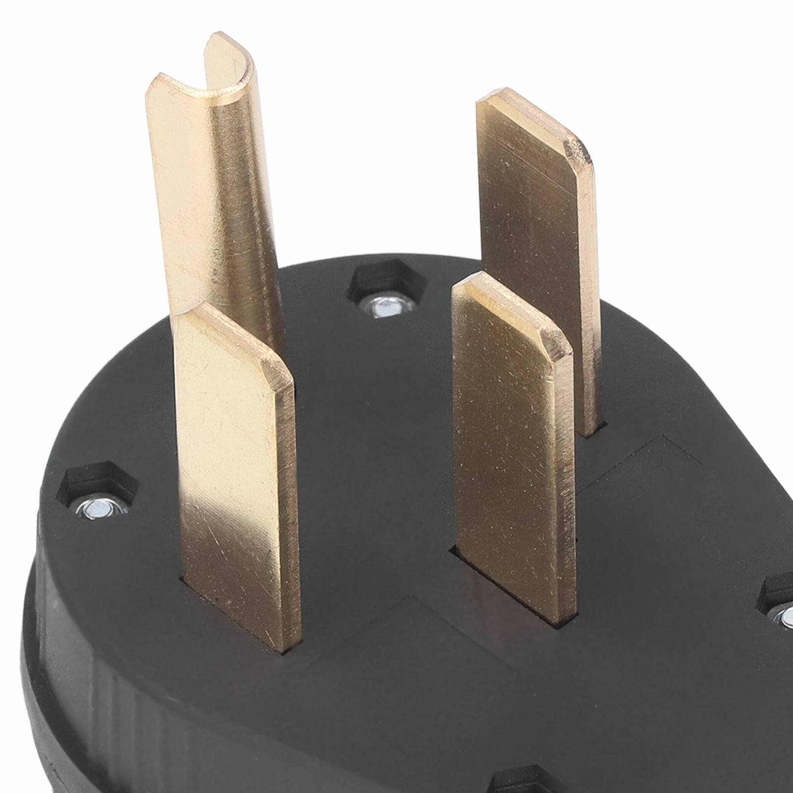 Угловая вилка с прямым лезвием NEMA 14 50P, выходная мощность 50 А, 125 В/250 В, 4-контактная вилка для генератора сушки печи