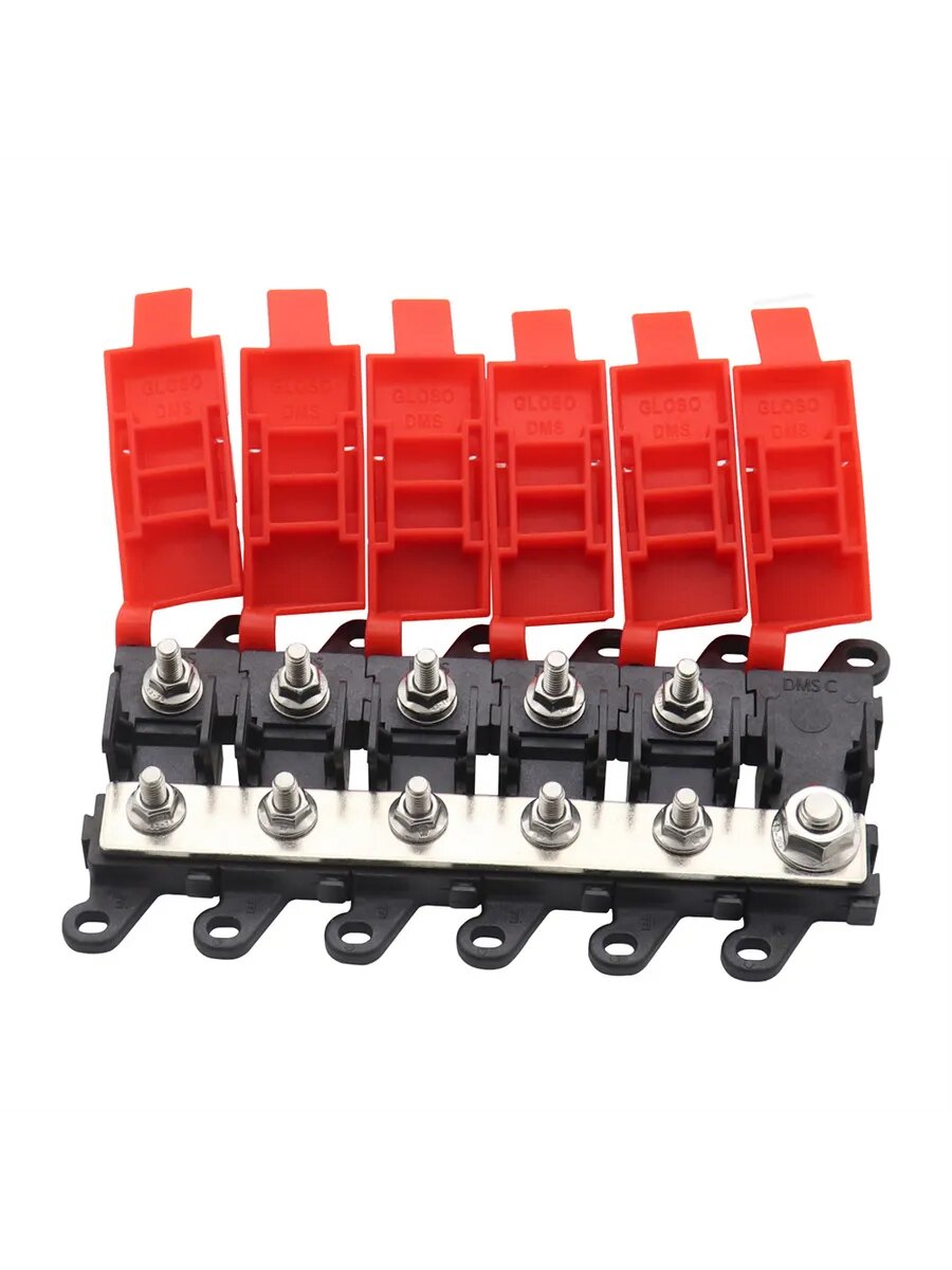 Распределительный Блок 1 в 5 из 5-позиционный Держатель Предохранителя 200A Многополюсный Блок