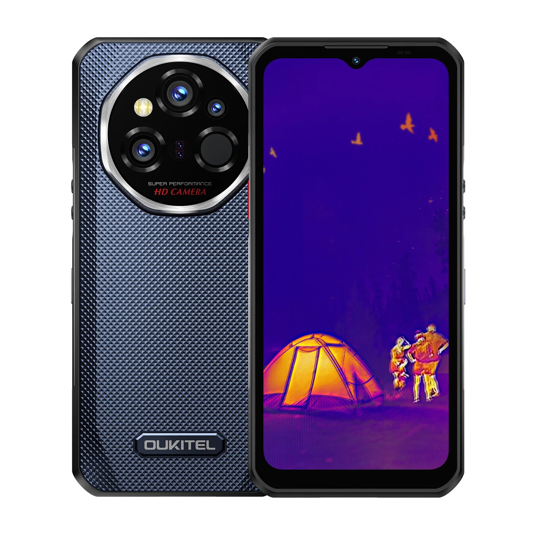 Ультратепловизионный аккумулятор OUKITEL WP55, 11000 мАч, 12 ГБ 512 ГБ, 6,6 дюймов.