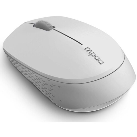 Мышь Rapoo M100 светло-серый оптическая беспроводная USB (1140083)