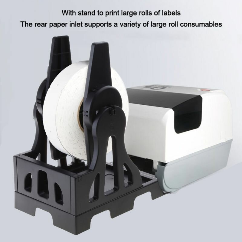 Держатель бумаги для термопринтера внешний держатель принтера со штрих-кодом