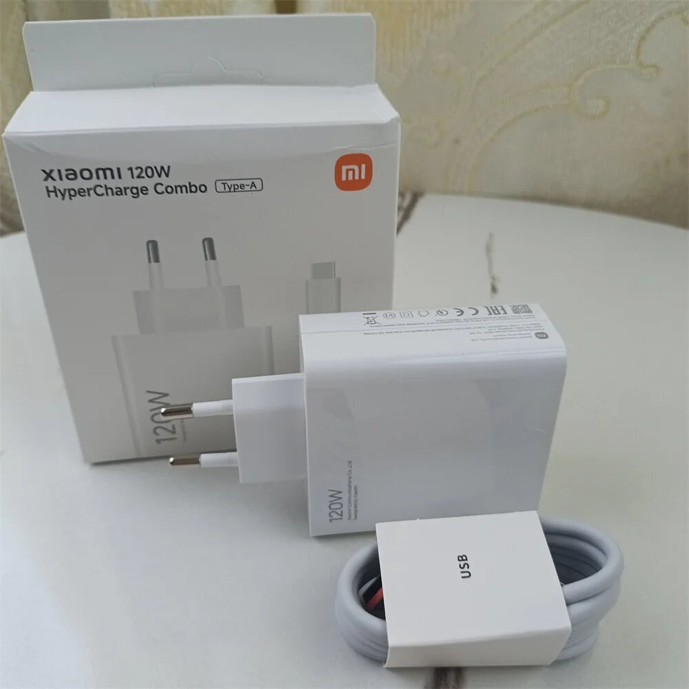 Зарядное устройство Xiaomi Mi POCO X6 M6 Pro, оригинальный адаптер питания с быстрой турбонаддувом ЕС, 120 Вт, для Mi 15 14 13 12 Pro Ultra 6A, кабель типа C