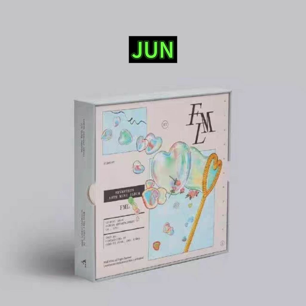 Альбом SEVENTEEN - FML 10TH MINI ALBUM (CARAT Ver.)-ROMIKY