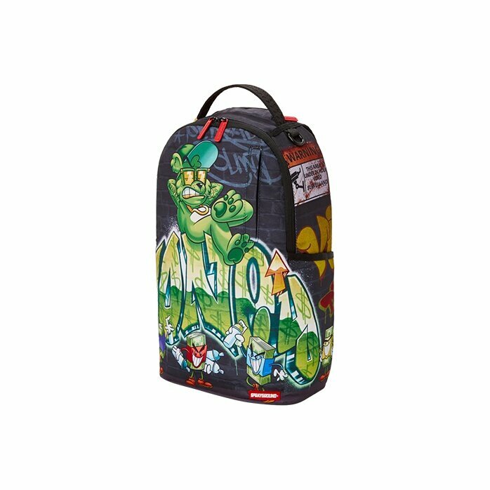 Сумка SPRAYGROUND, фактура пэчворк, многоцветный — фото 1