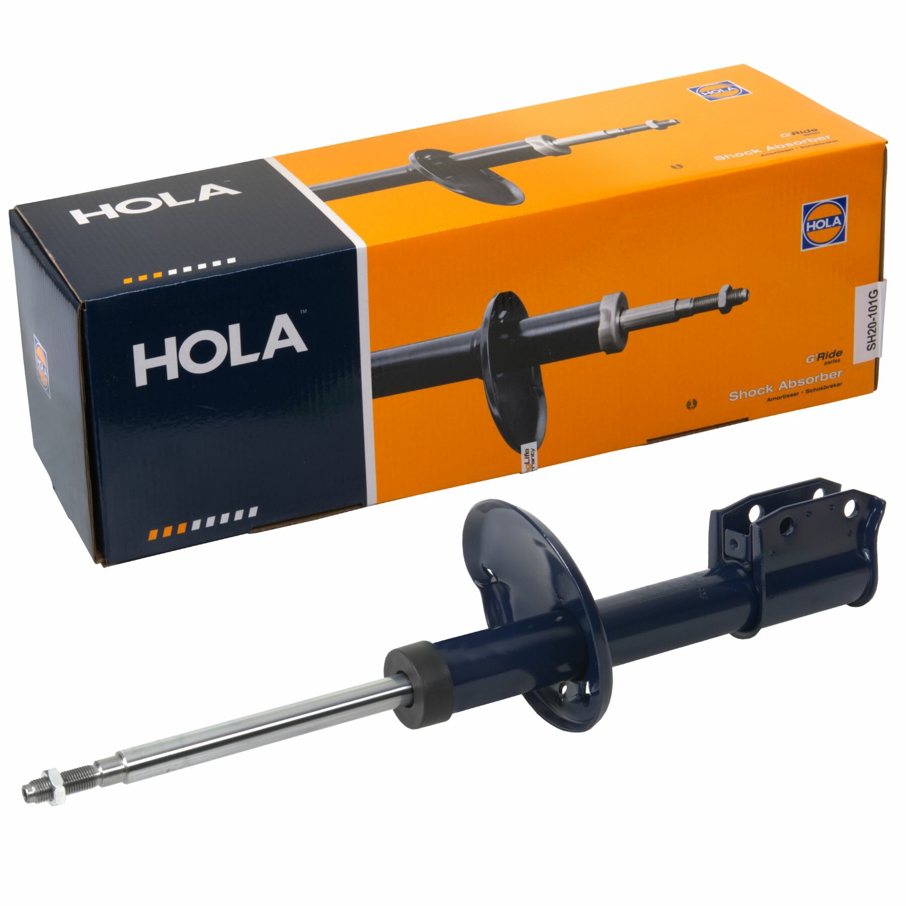 Амортизатор RENAULT Logan (LS) 04-; DACIA Logan (LS) 04- передний (стойка) левый/правый газомасляный