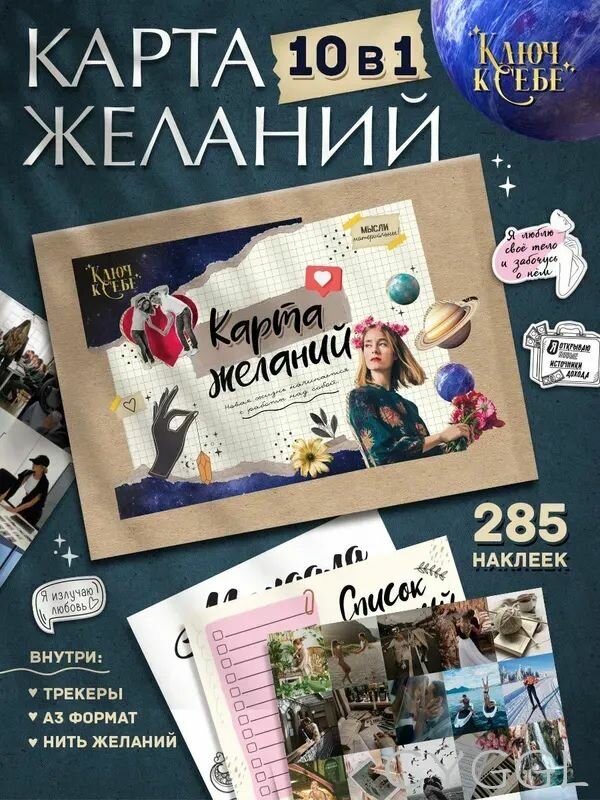 Карта желаний / Визуализация желаний / Подарочный набор для творчества