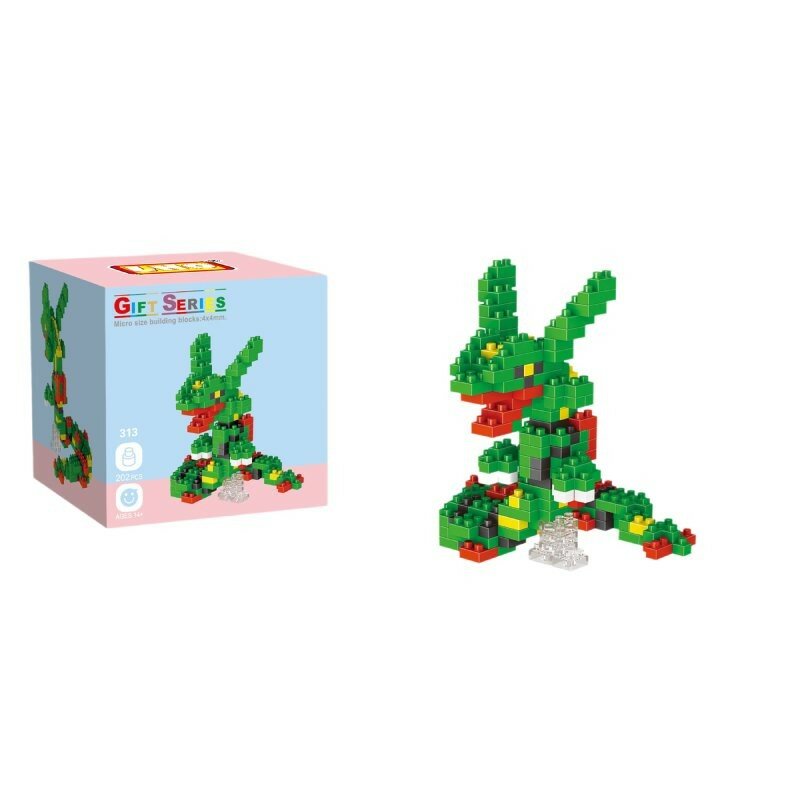 Пластиковая игрушка lno micro particle building blocks миниатюрная серия эльфов с персонажами, высококачественный материал abs, для детей, стиль d